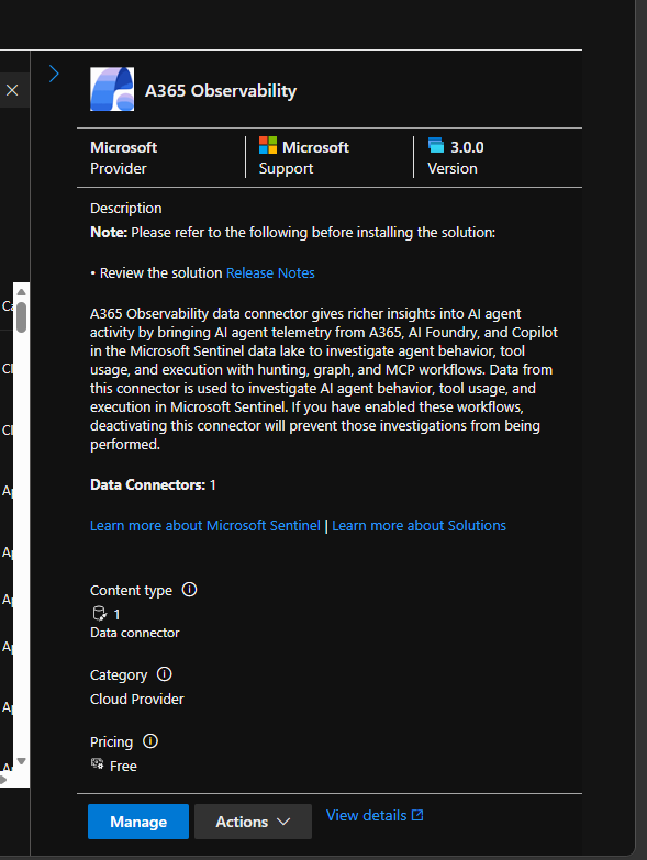 Monitoring AI Agent Activity in Microsoft Sentinel with A365 ...